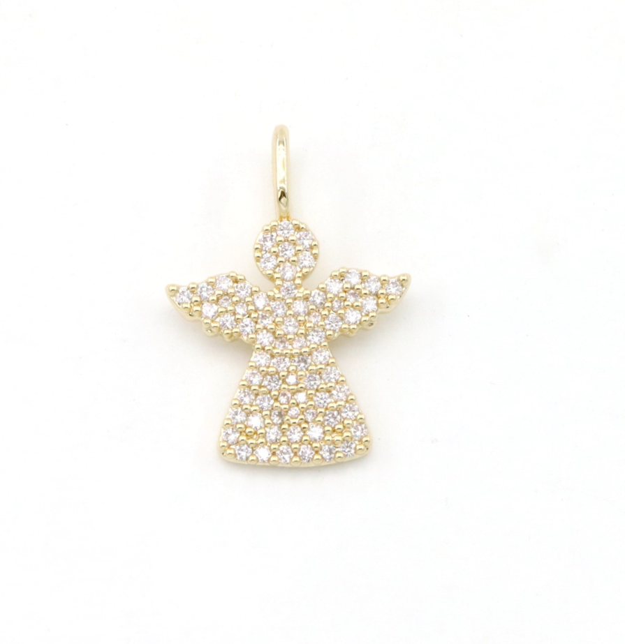 Mini Guardian Angel Charm – So Grateful Boutique